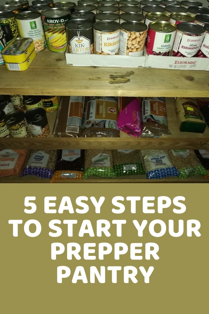 5 Easy Steps to Start Your Prepper Pantry | The Practical Homestead